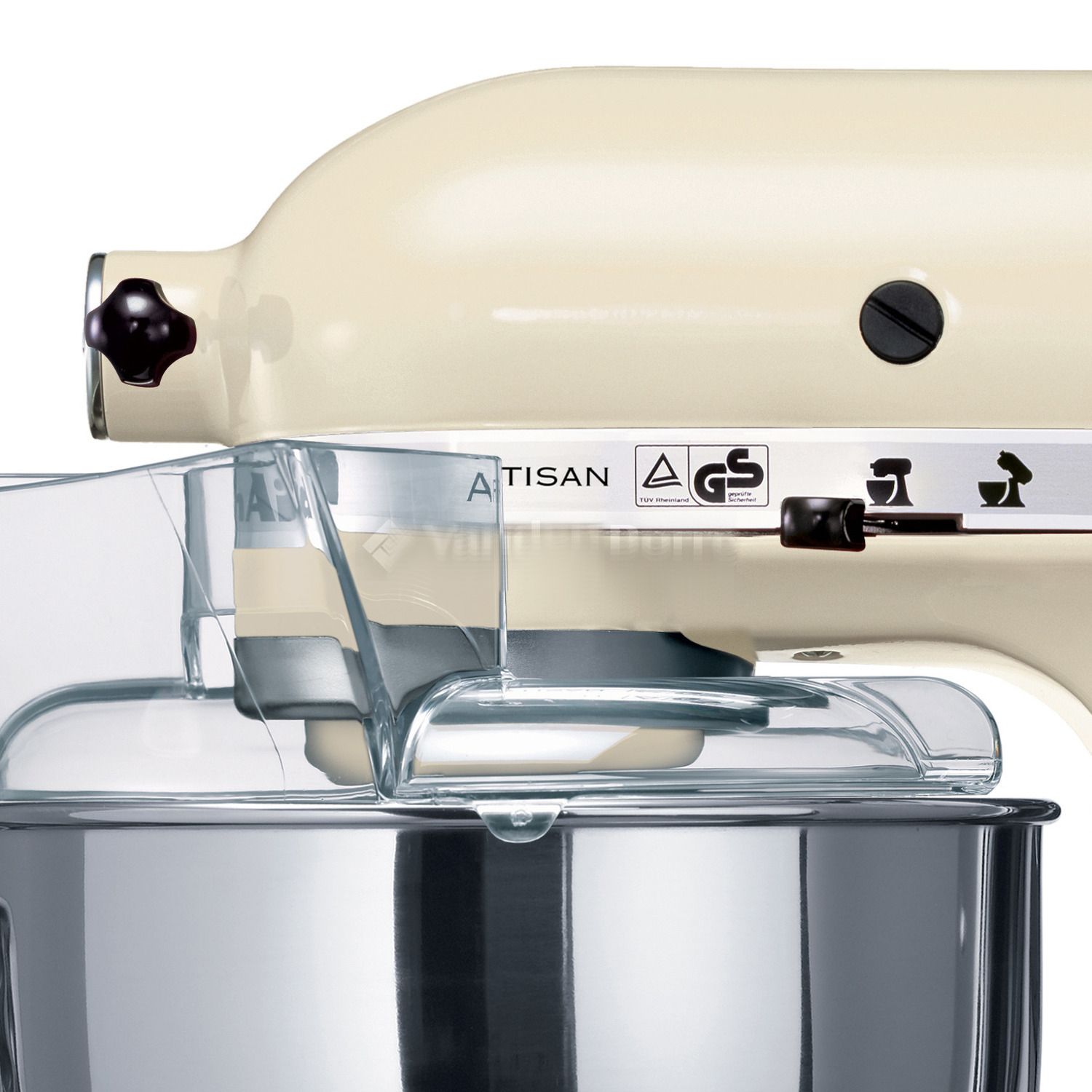 KitchenAid 220 Volt Almond Cream 4.8L Artisan Stand Mixer